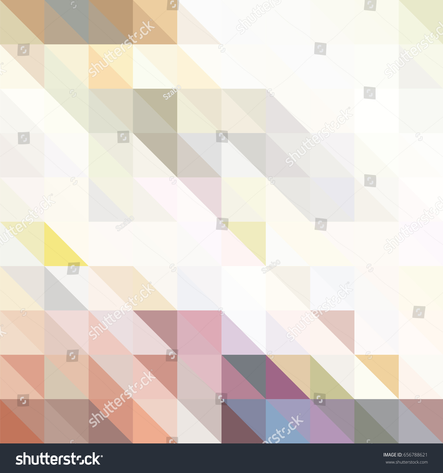 Triangular Background Pastel Colors Stock Vector (Royalty Free ...