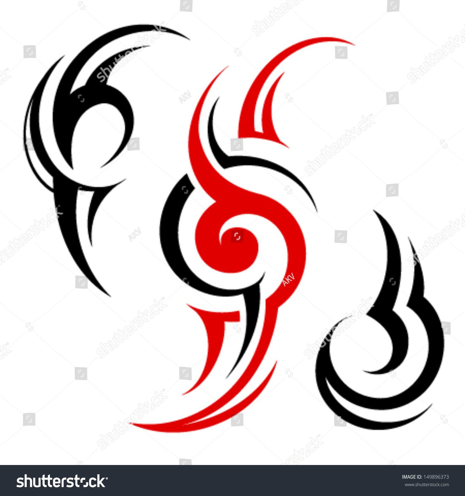 Tribal Art Stock Vector (Royalty Free) 149896373