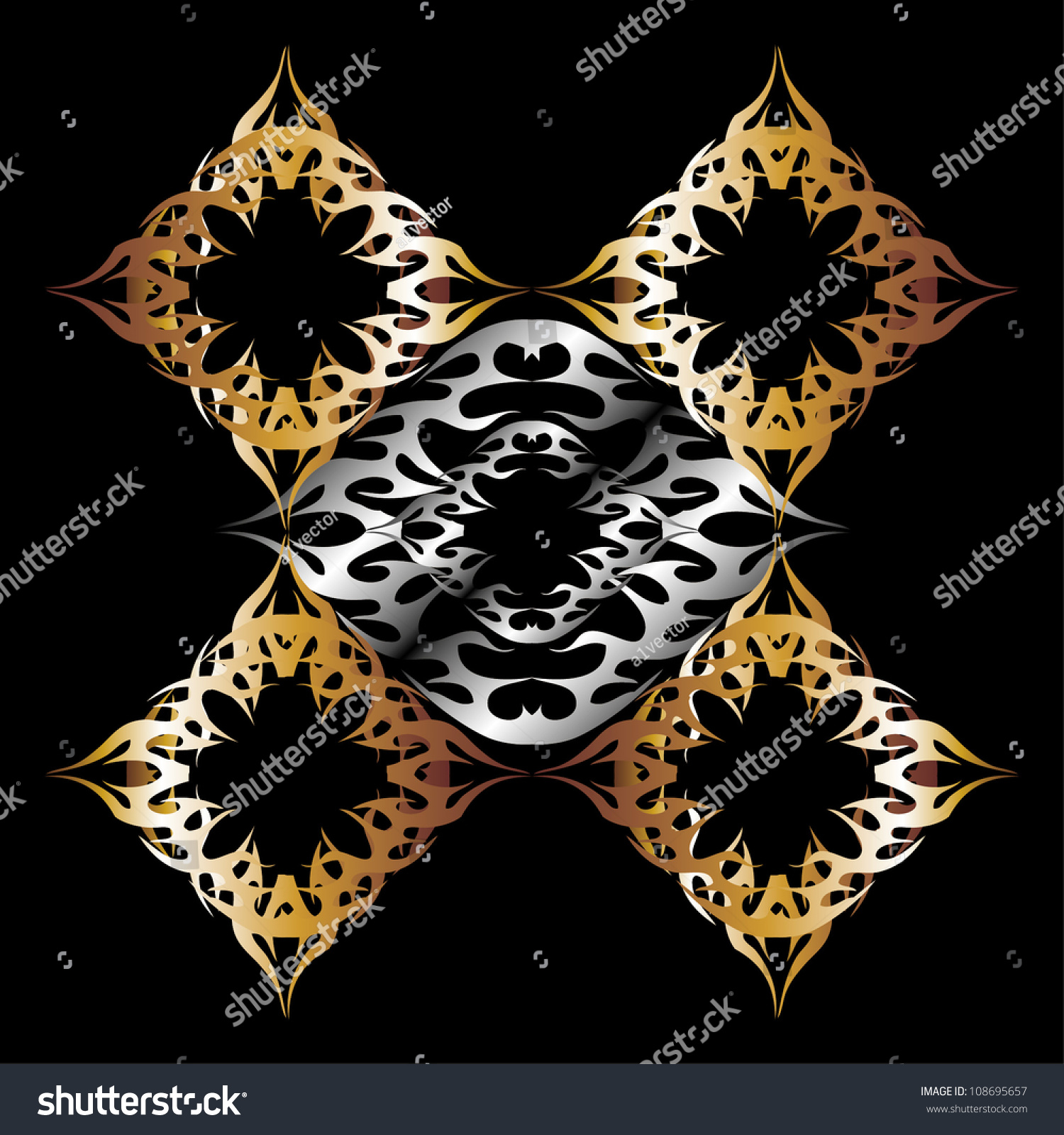 Tribal Background Stock Vector (Royalty Free) 108695657 | Shutterstock