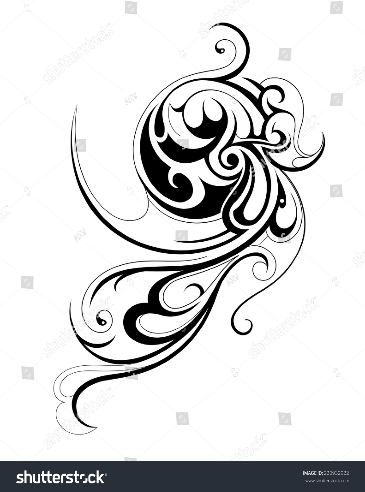 Tribal Design Stock Vector (Royalty Free) 220932922