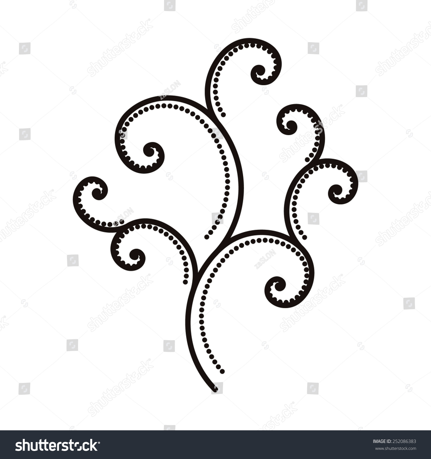 Tribal Symbol Stock Vector (Royalty Free) 252086383 | Shutterstock