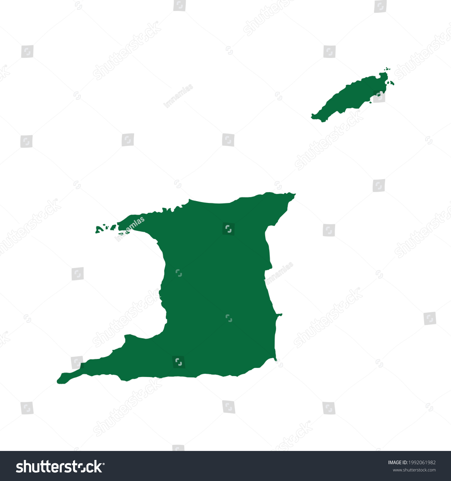 Trinidad Tobago Map Vector Illustration Trinidad Stock Vector (Royalty ... Trinidad Tobago Map Vector Illustration Trinidad Stock Vector (Royalty ...