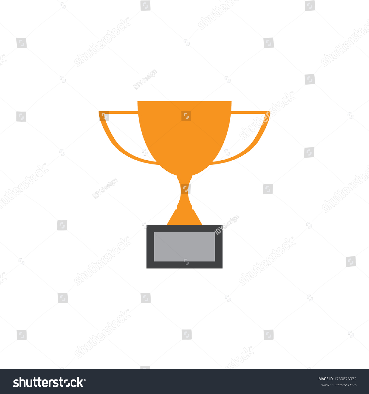 Símbolo del ganador del icono del: vector de stock (libre de regalías ...