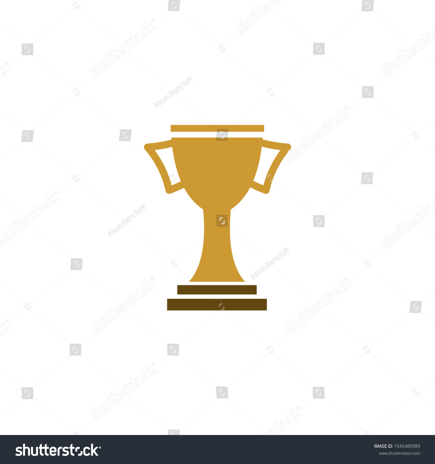 Trophy Logo Design Inspiration Vector Eps Stock Vector (Royalty Free ...