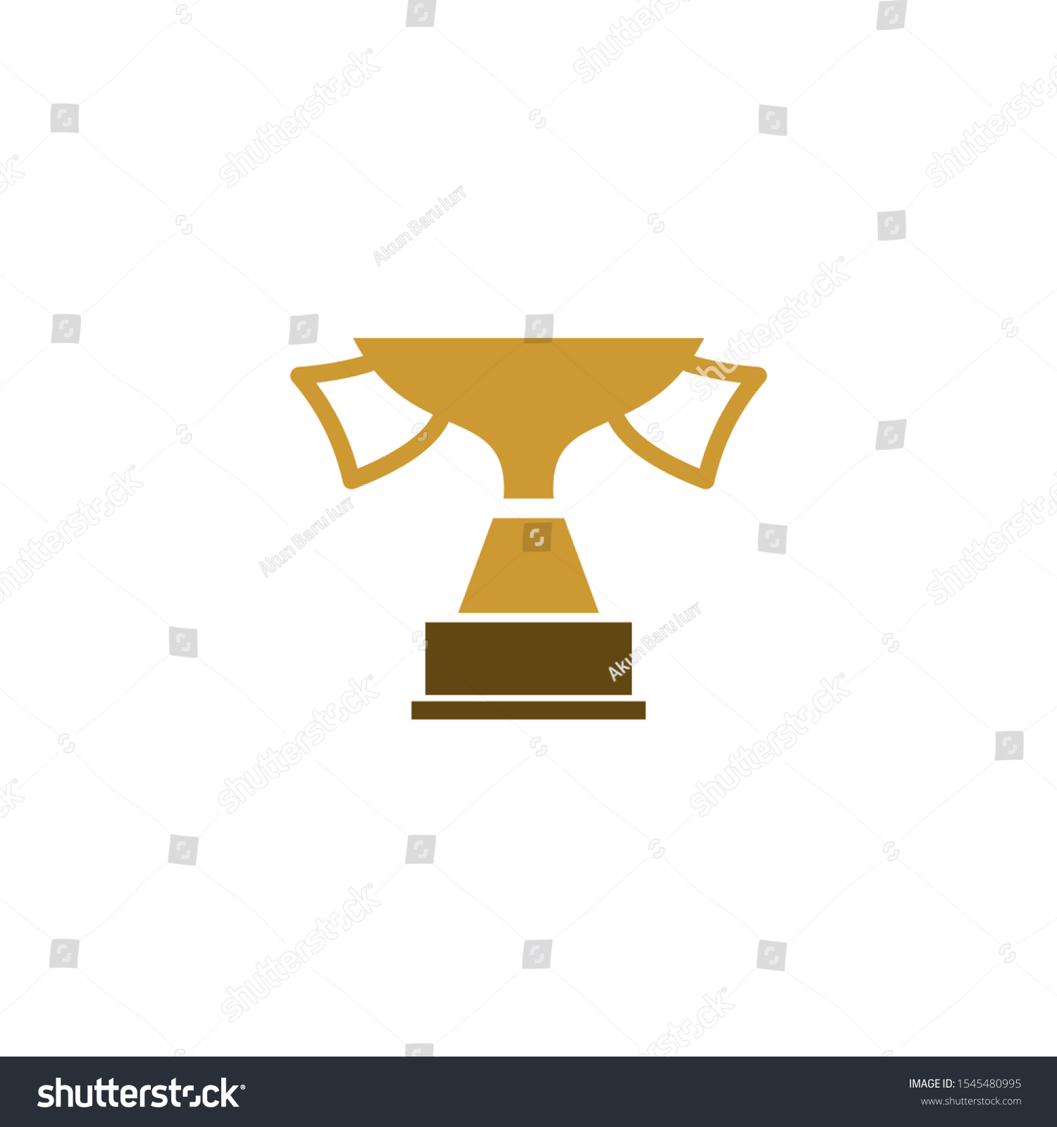 Trophy Logo Design Inspiration Vector Eps Stock Vector (Royalty Free ...