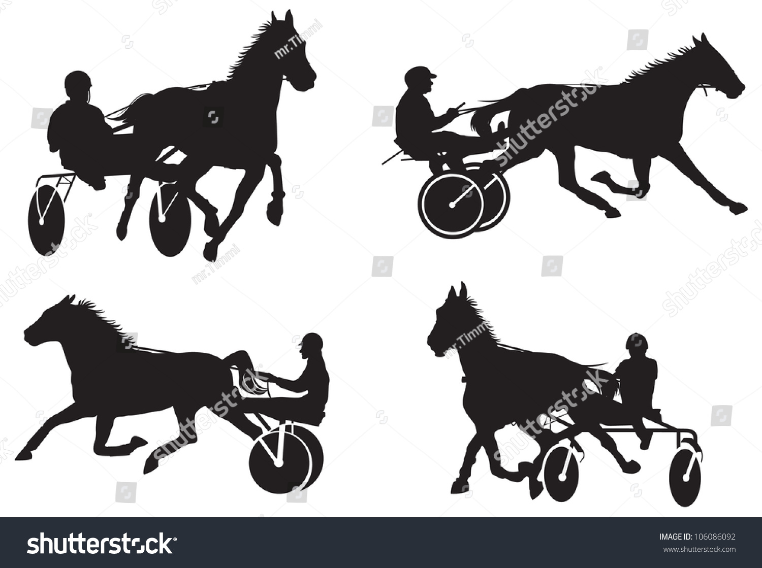 3,030 Harness racing Stock Vectors, Images & Vector Art | Shutterstock