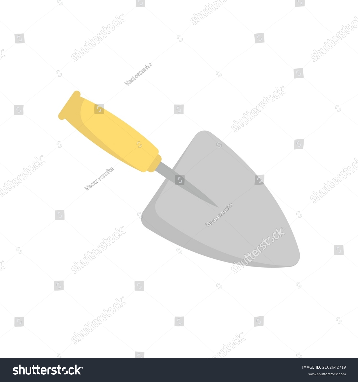 Trowel Icon Design Template Vector Illustration Stock Vector (Royalty ...