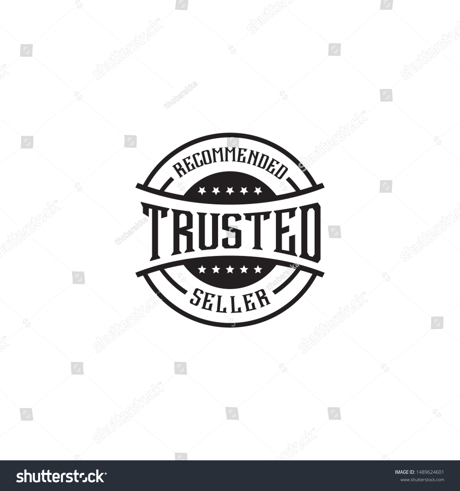 Trusted Seller Icon Logo Design Vector: เวกเตอร์สต็อก (ปลอดค่าลิขสิทธิ์ ...