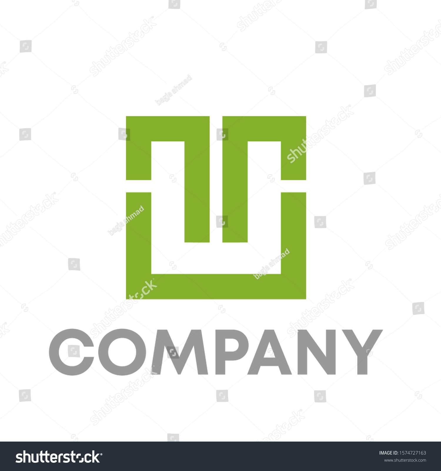 Tu Logo Vector Design Template Sign Stock Vector (Royalty Free) 1574727163