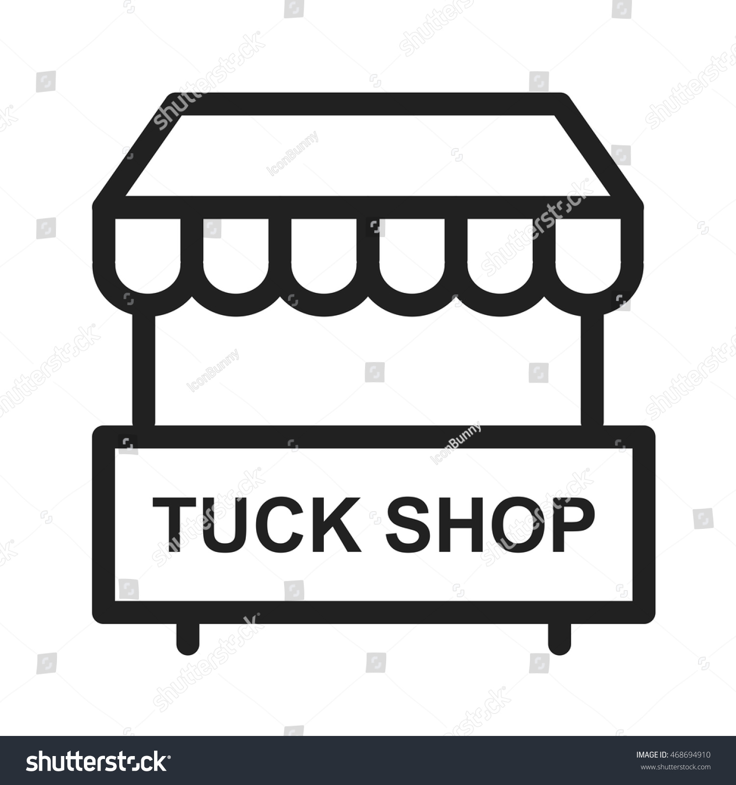 Tuck Shop Stock Vector (Royalty Free) 468694910 | Shutterstock