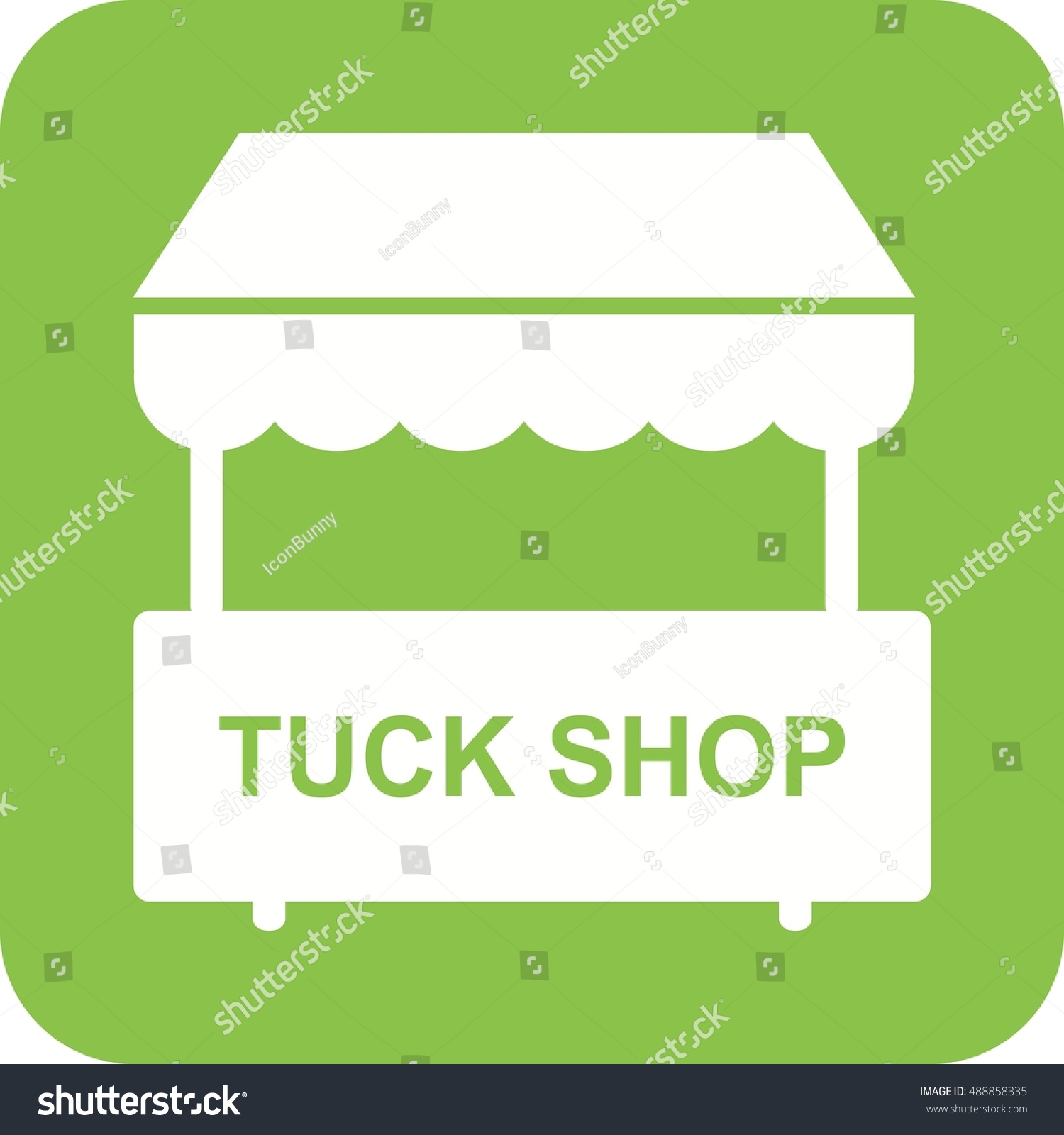 Tuck Shop Stock Vector (Royalty Free) 488858335