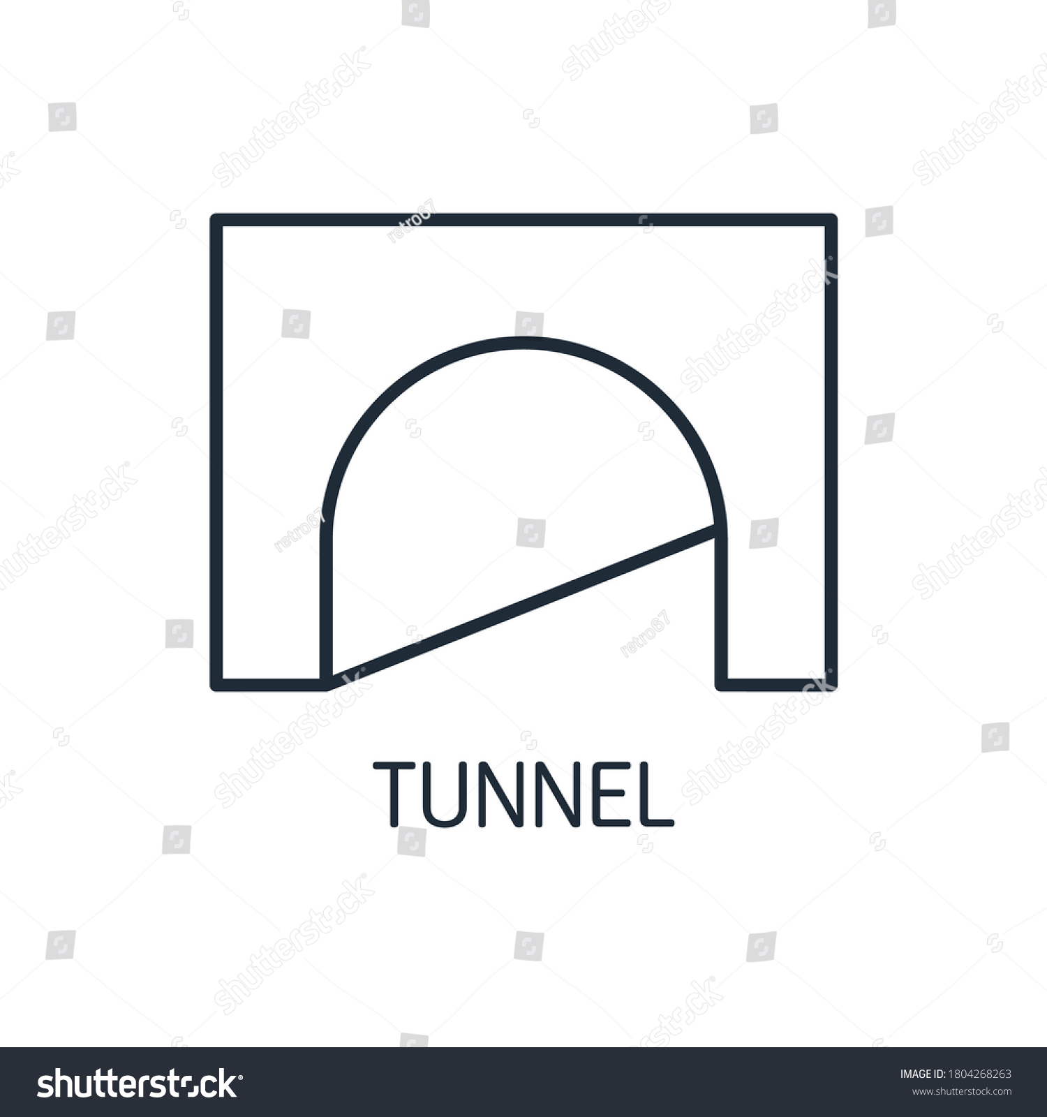 24,883 Tunnel icon Images, Stock Photos & Vectors | Shutterstock