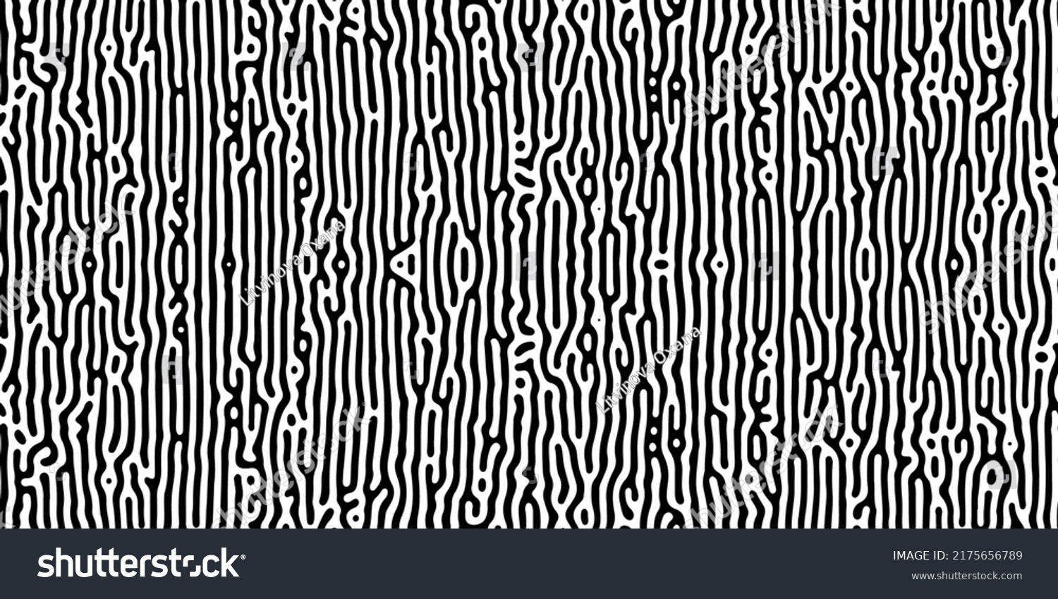 Turing Reaction Diffusion Monochrome Seamless Pattern Stock Vector (Royalty Free) 2175656789 ...