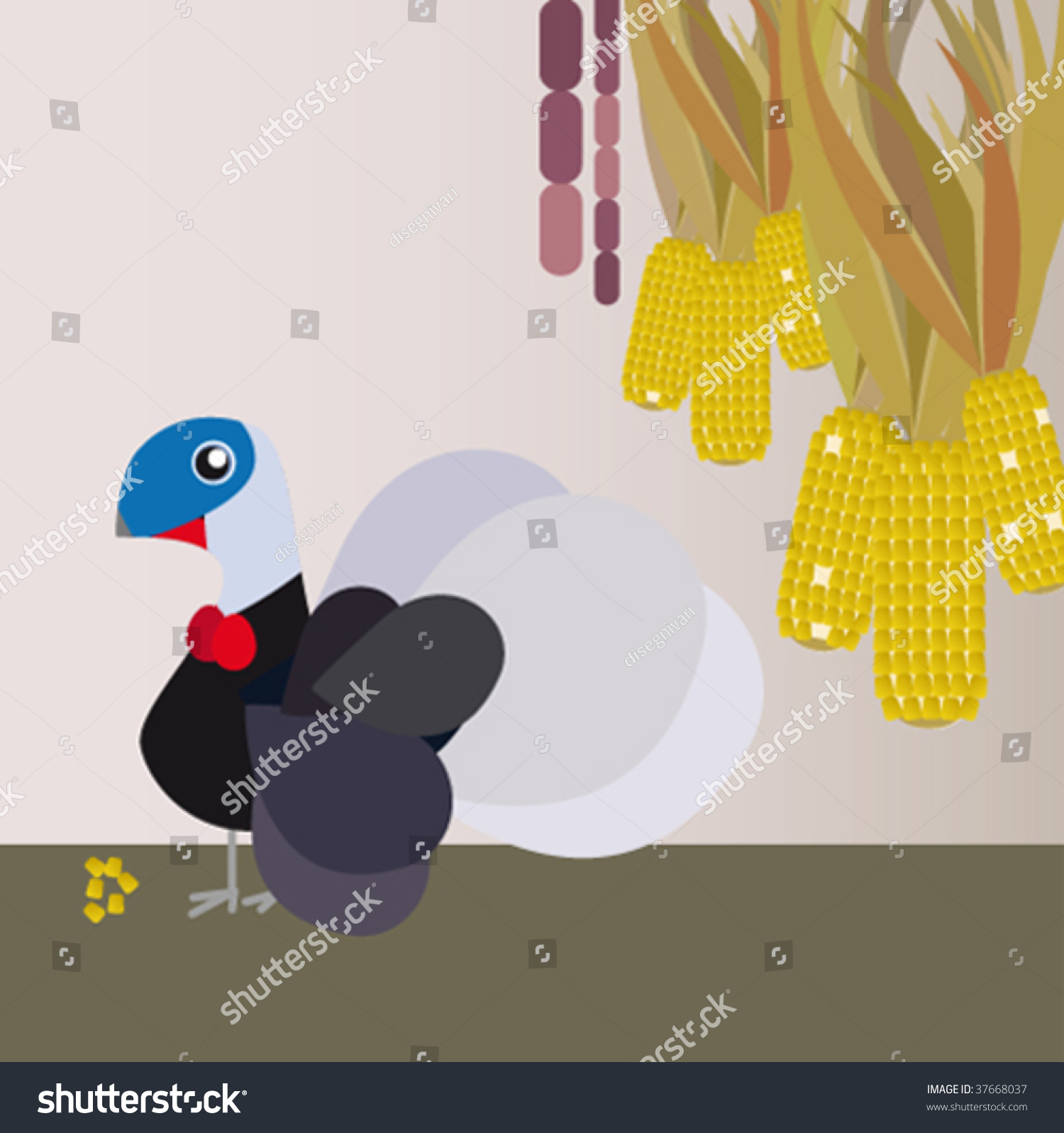 Turkey Cellar Vector Illustration Stock Vector (Royalty Free) 37668037 ...