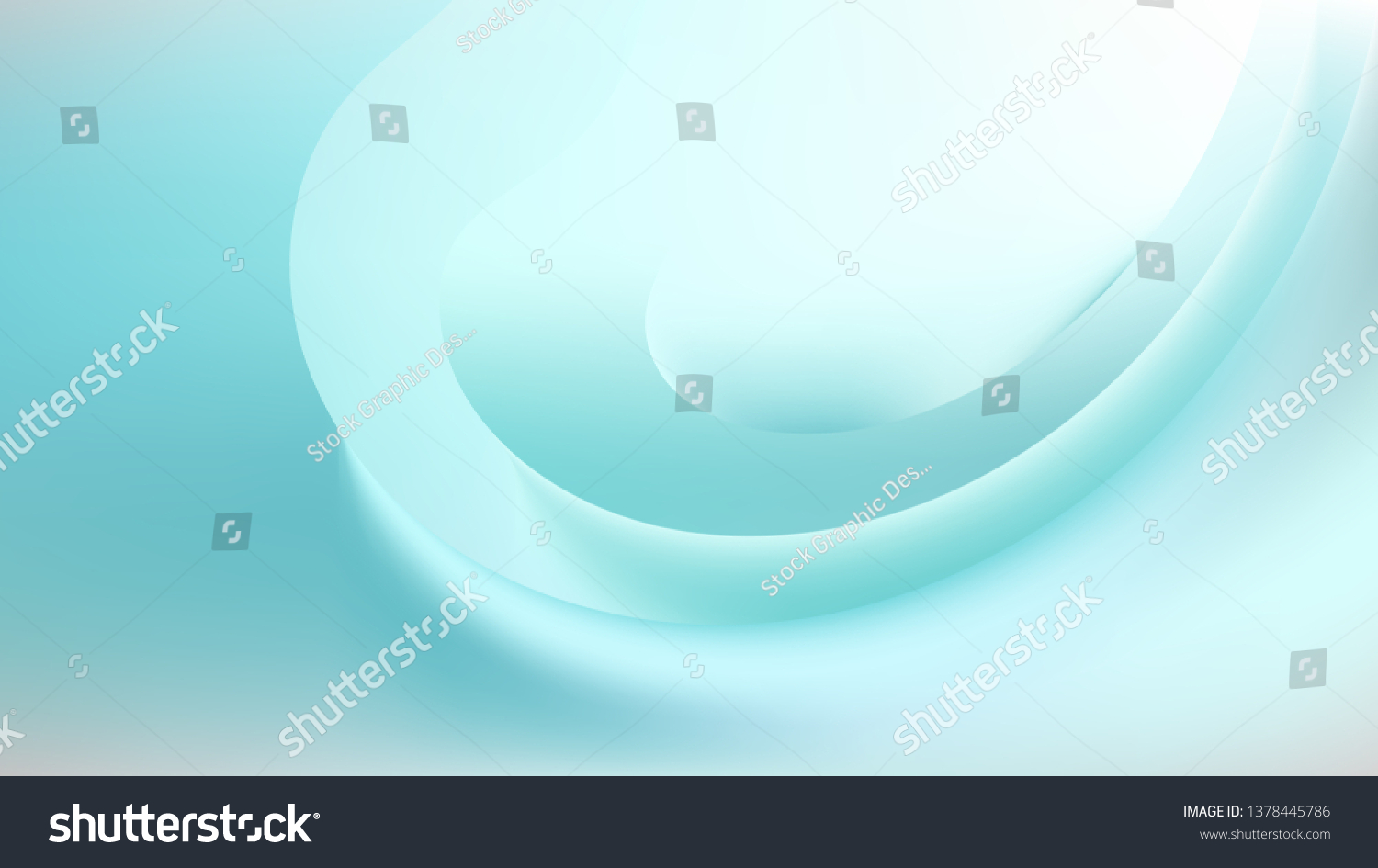 Turquoise White Background Vector Image Stock Vector (Royalty Free ...
