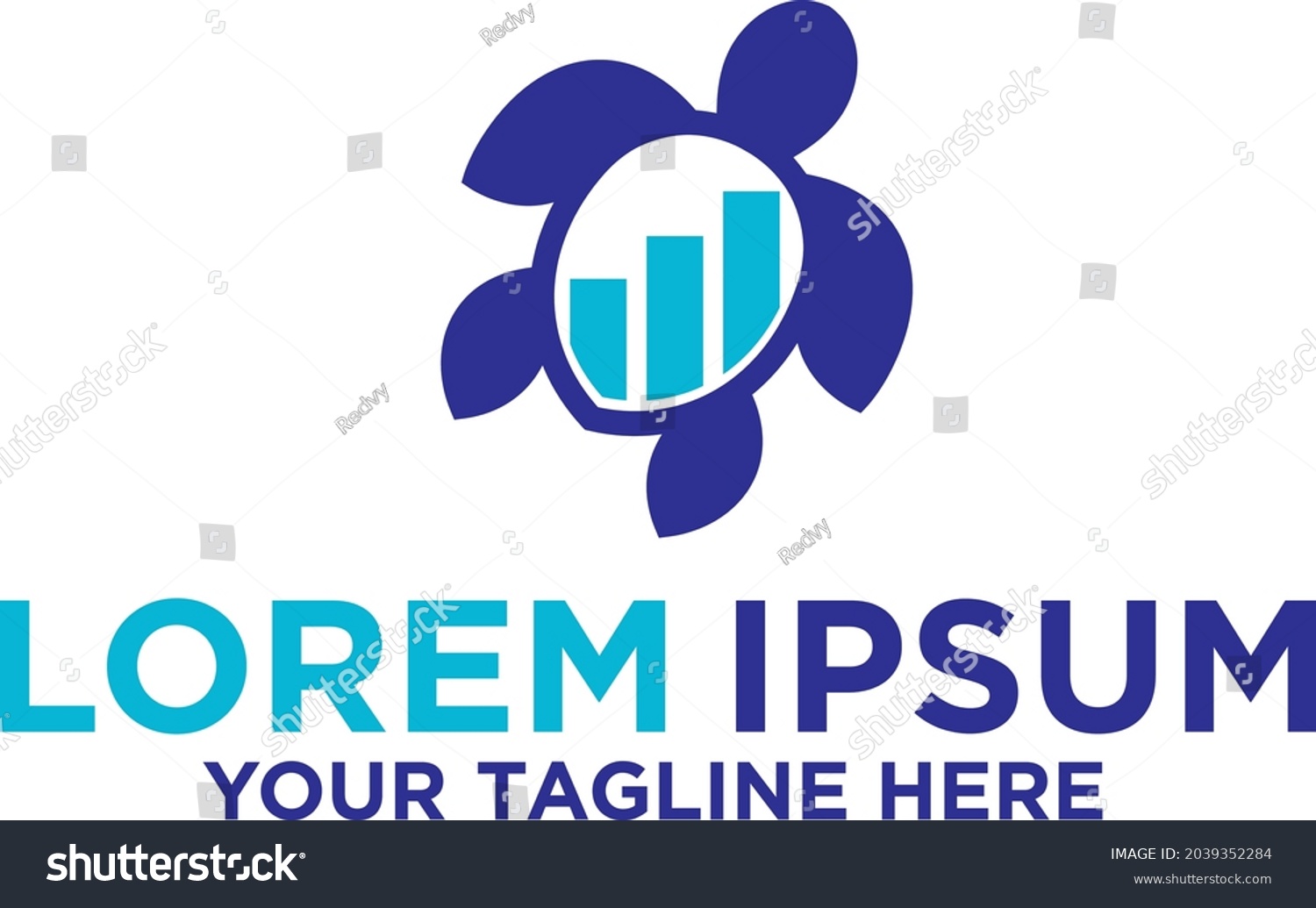 Turtle Assets Management Logo Design Stock Vector (Royalty Free ...