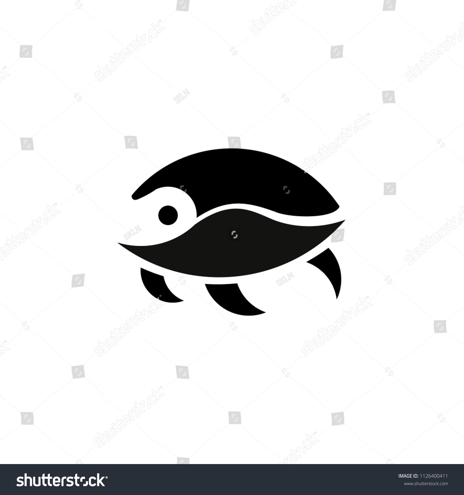Turtle Coffee Logo Design Idea Stock Vector (Royalty Free) 1126400411