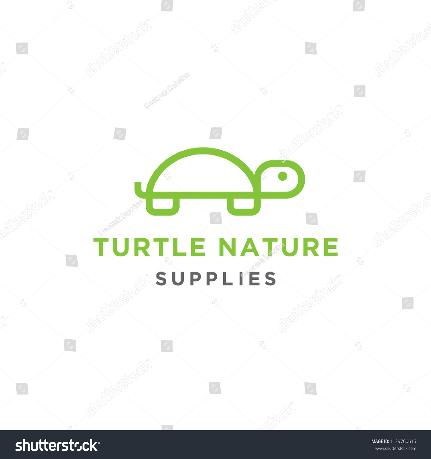 Turtle Logo Design Vector Symbol Nature Stock Vector (Royalty Free ...