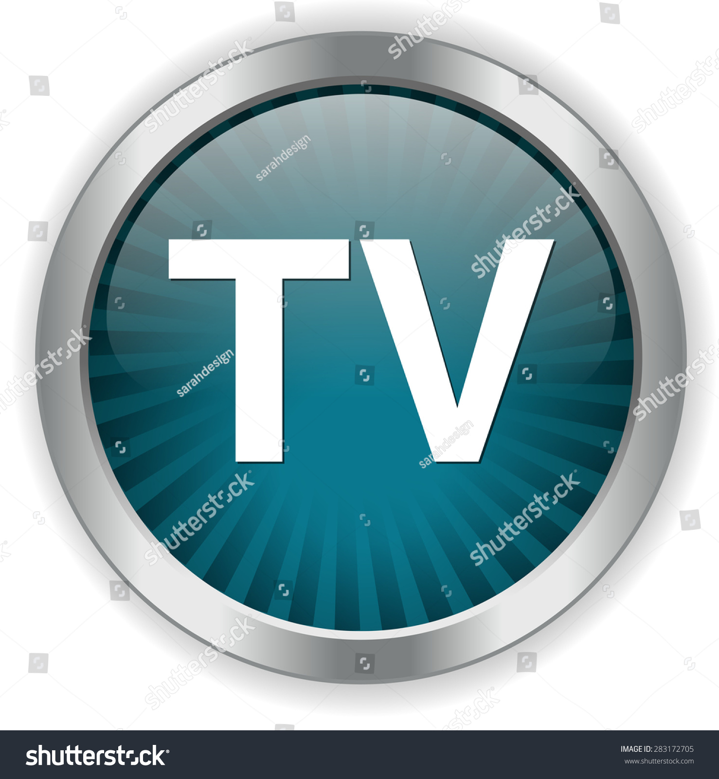 Tv Button Stock Vector (Royalty Free) 283172705 | Shutterstock
