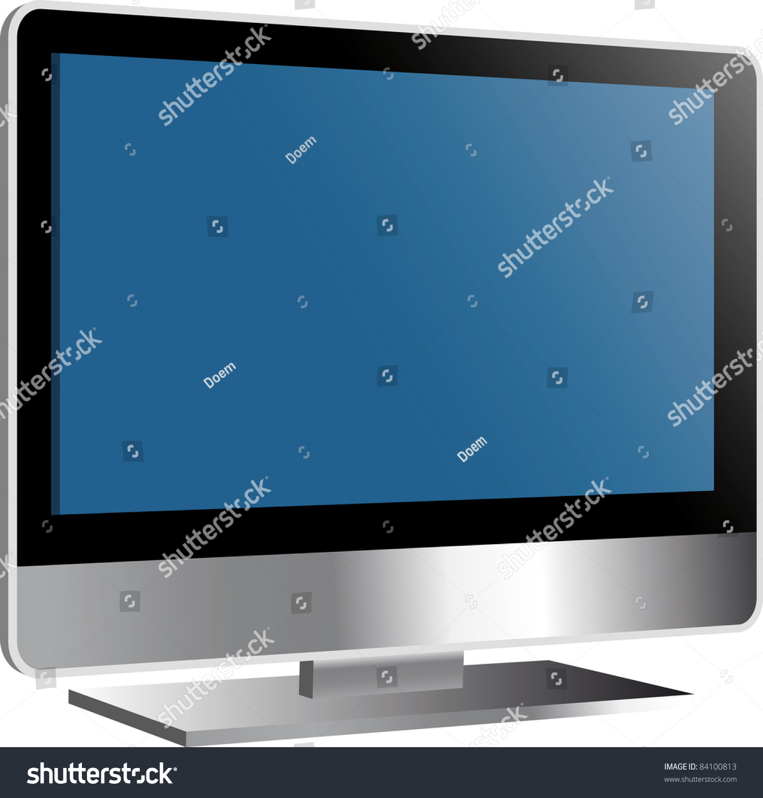 Tv Modern Stock Vector (Royalty Free) 84100813 | Shutterstock