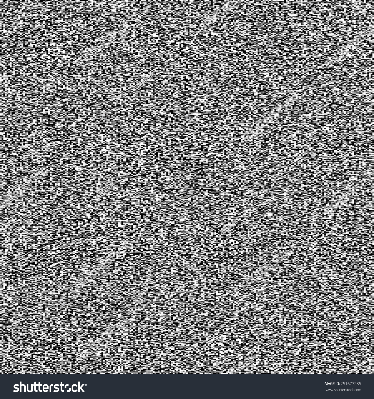 TV Noise Seamless Texture Vector Stock Vector (Royalty Free) 251677285 ...