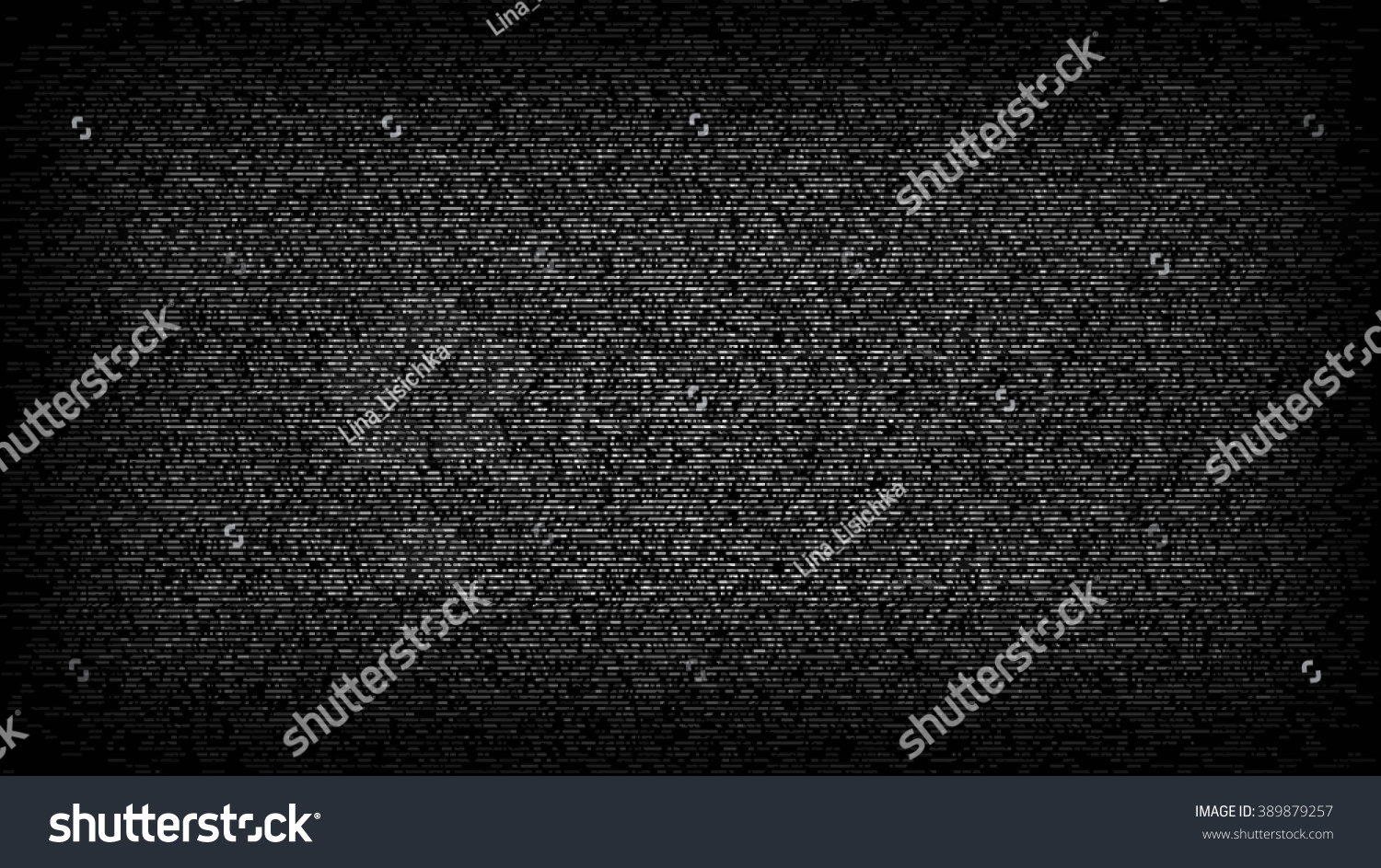 Tv Screen Noise Vector Stock Vector (Royalty Free) 389879257