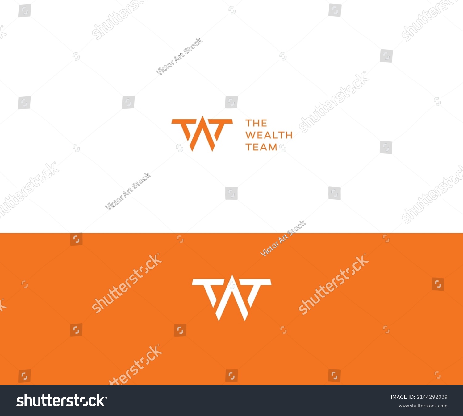 Tw Wt Twt Logo Design Vector Stock Vector (Royalty Free) 2144292039 ...