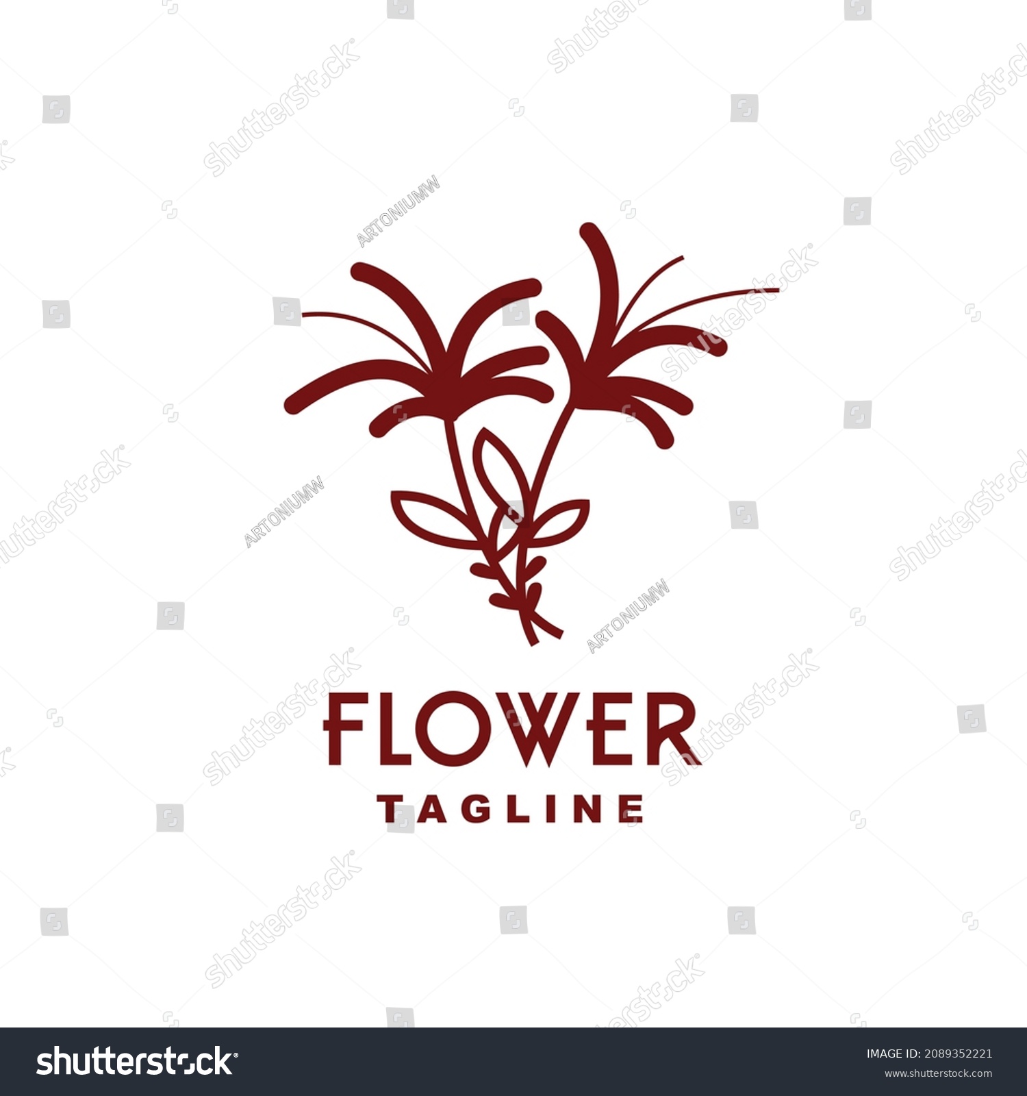 Twin Lily Flower Logo Design Inspiration Stock Vector (Royalty Free ... Twin Lily Flower Logo Design Inspiration Stock Vector (Royalty Free ...