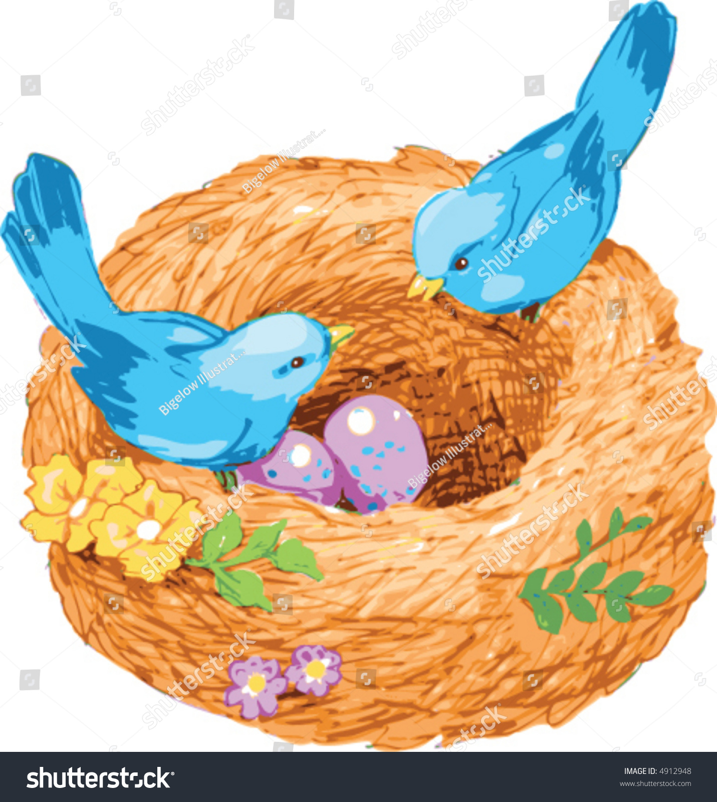 21,231 Two birds with nest Images, Stock Photos & Vectors | Shutterstock