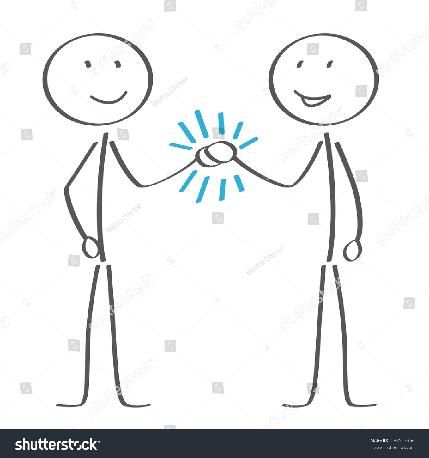 1,485 imágenes de Stick people shaking hands - Imágenes, fotos y ...