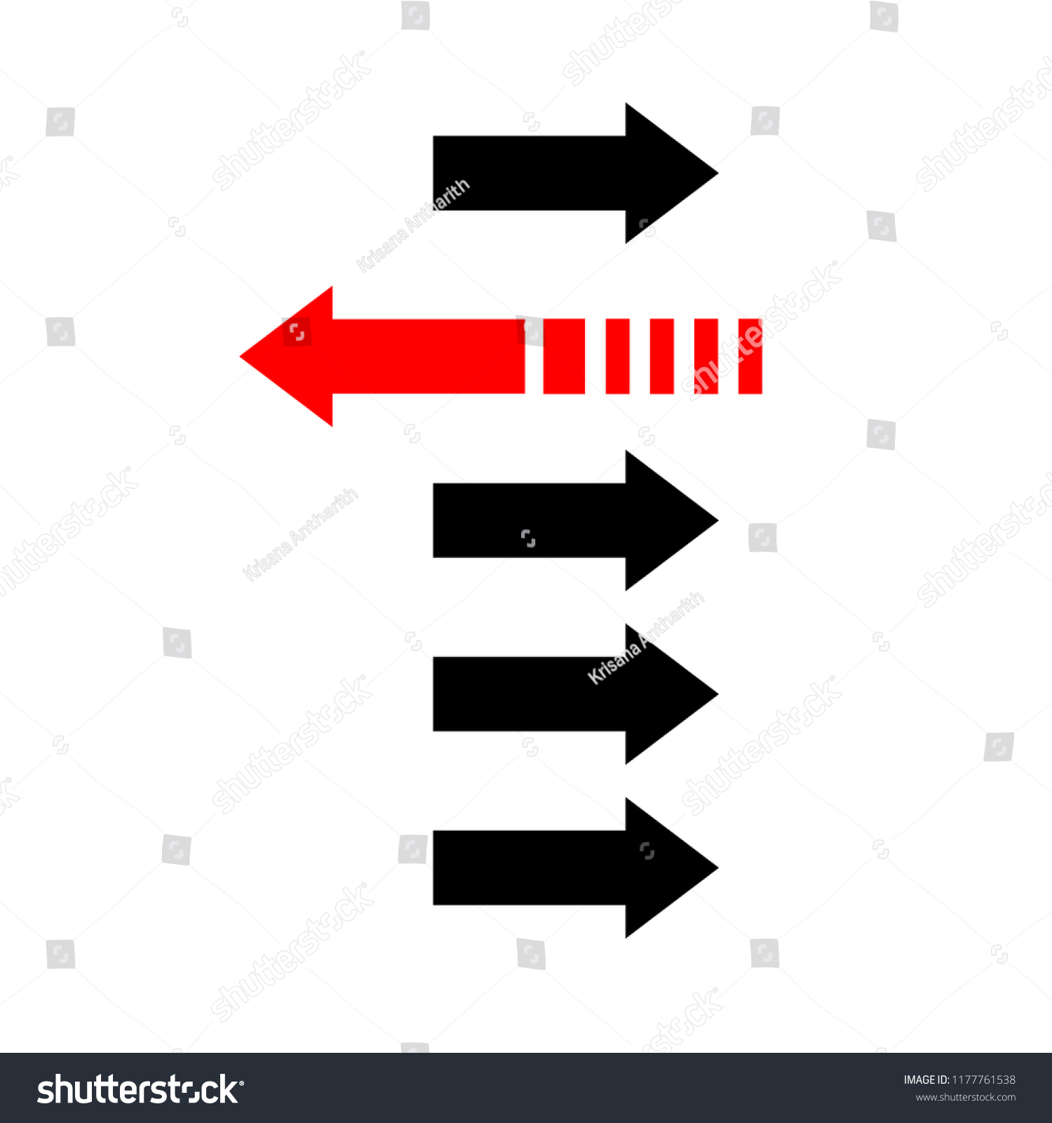 Two Way Arrows Left Right Directions Stock Vector (Royalty Free) 1177761538 Two Way Arrows Left Right Directions Stock Vector (Royalty Free) 1177761538