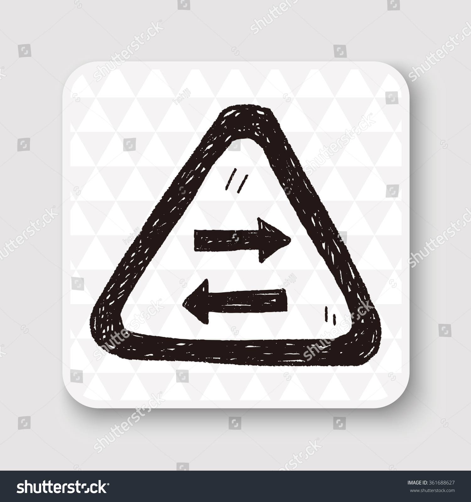 Two Way Doodle Stock Vector (Royalty Free) 361688627 | Shutterstock