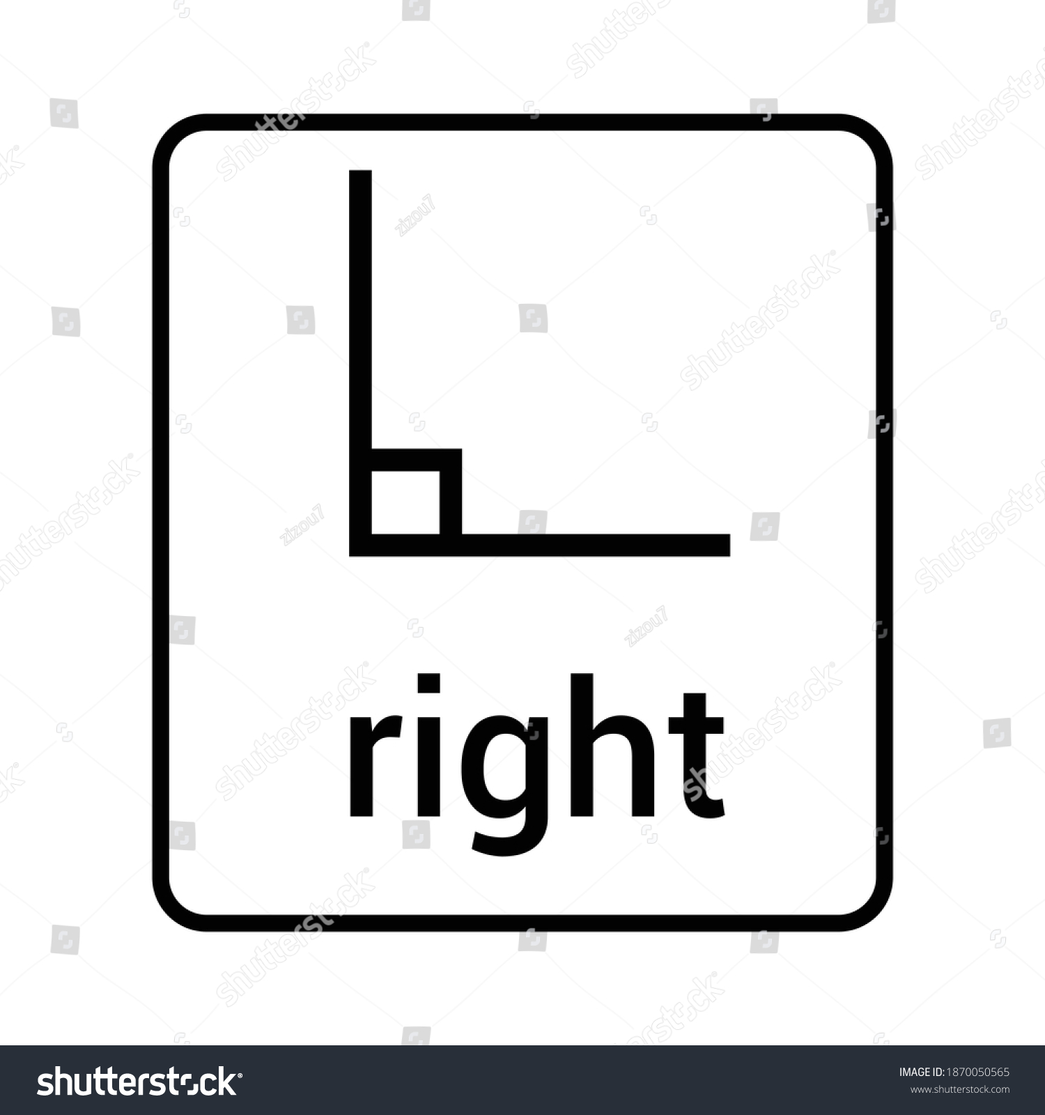 Types Angles Right Angle: Vector có sẵn (miễn phí bản quyền) 1870050565 ...