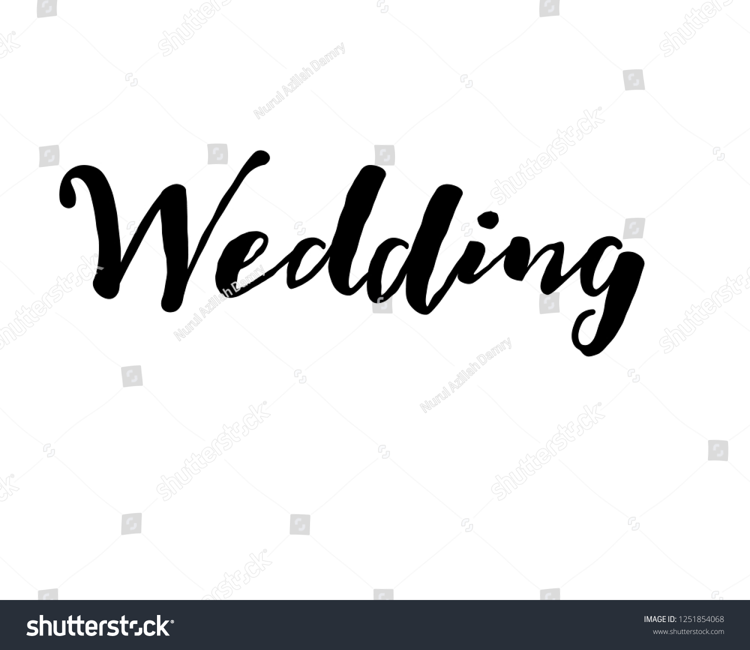Typography Type Calligraphy Text Design Vector Stock Vector (Royalty ...