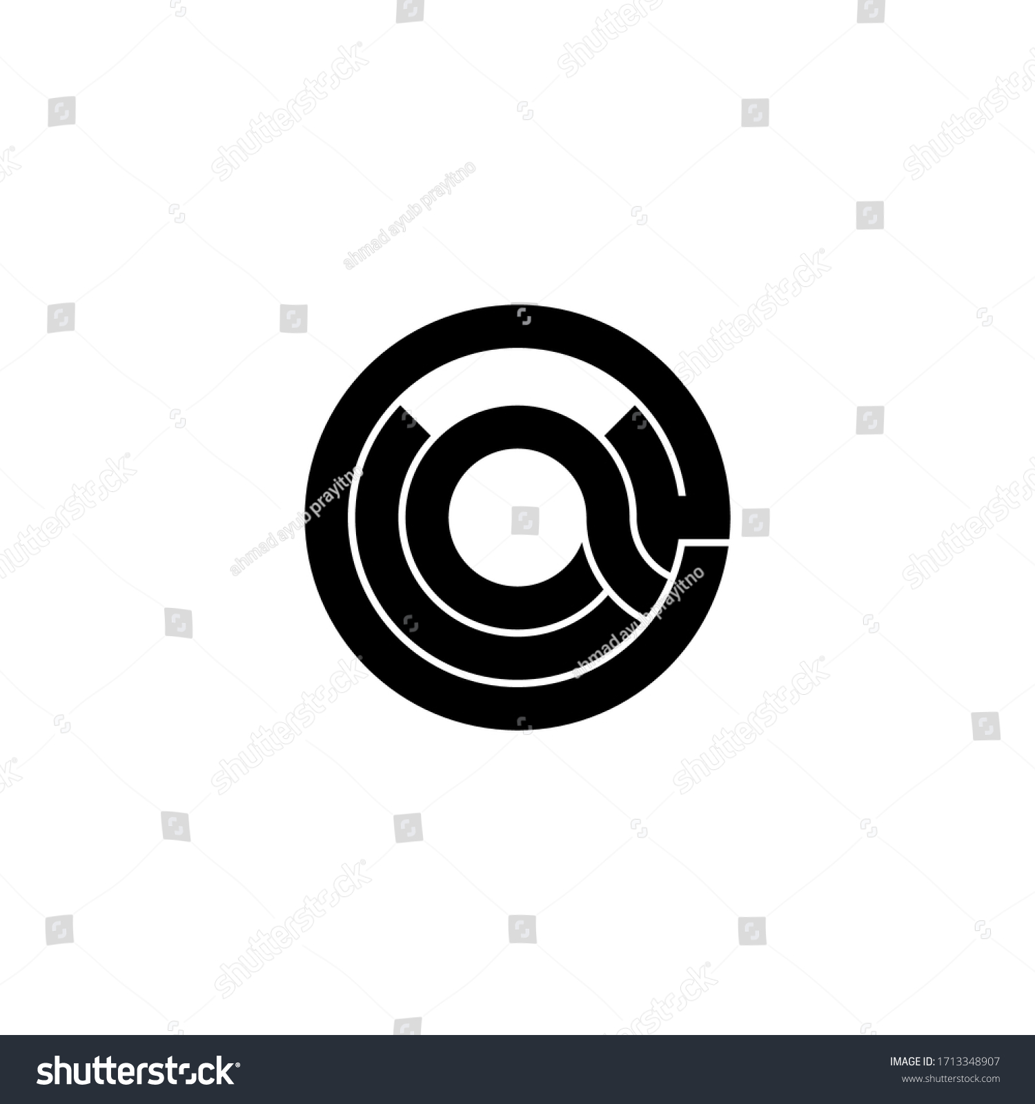 Uae Letter Original Monogram Logo Design Stock Vector (Royalty Free ...