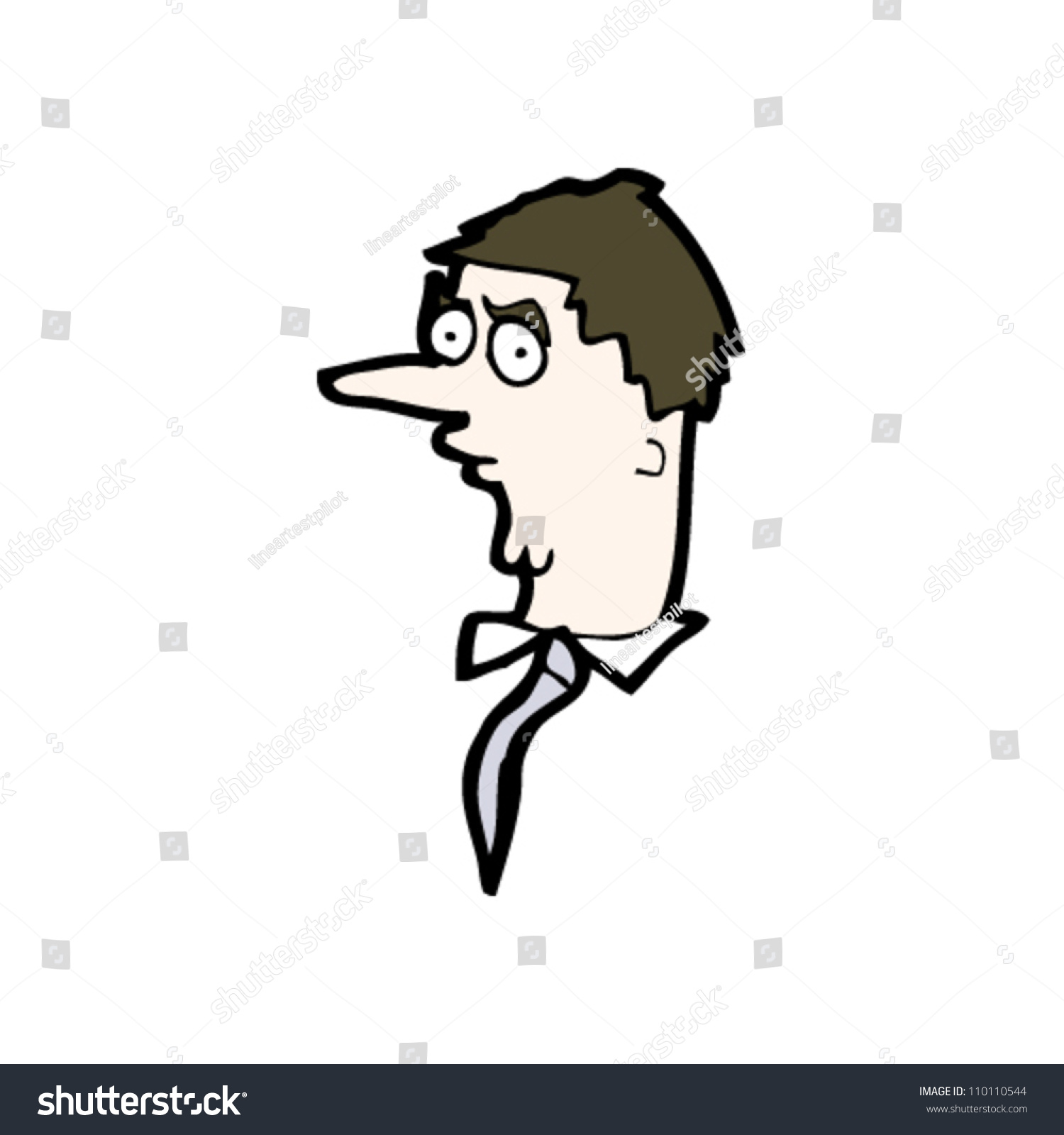 Ugly Man Cartoon Stock Vector (Royalty Free) 110110544 | Shutterstock