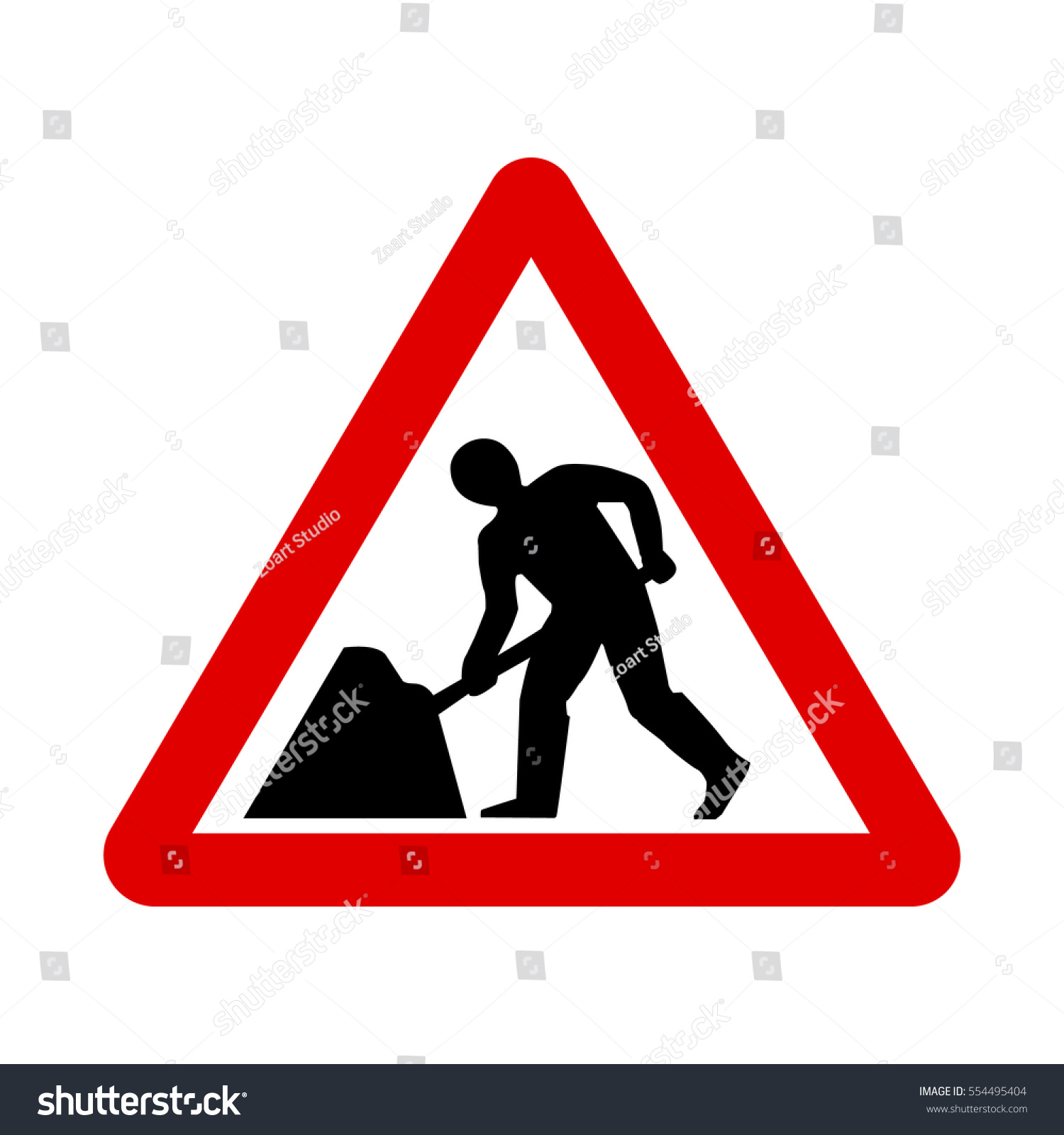 134,426 Road work sign Images, Stock Photos & Vectors | Shutterstock