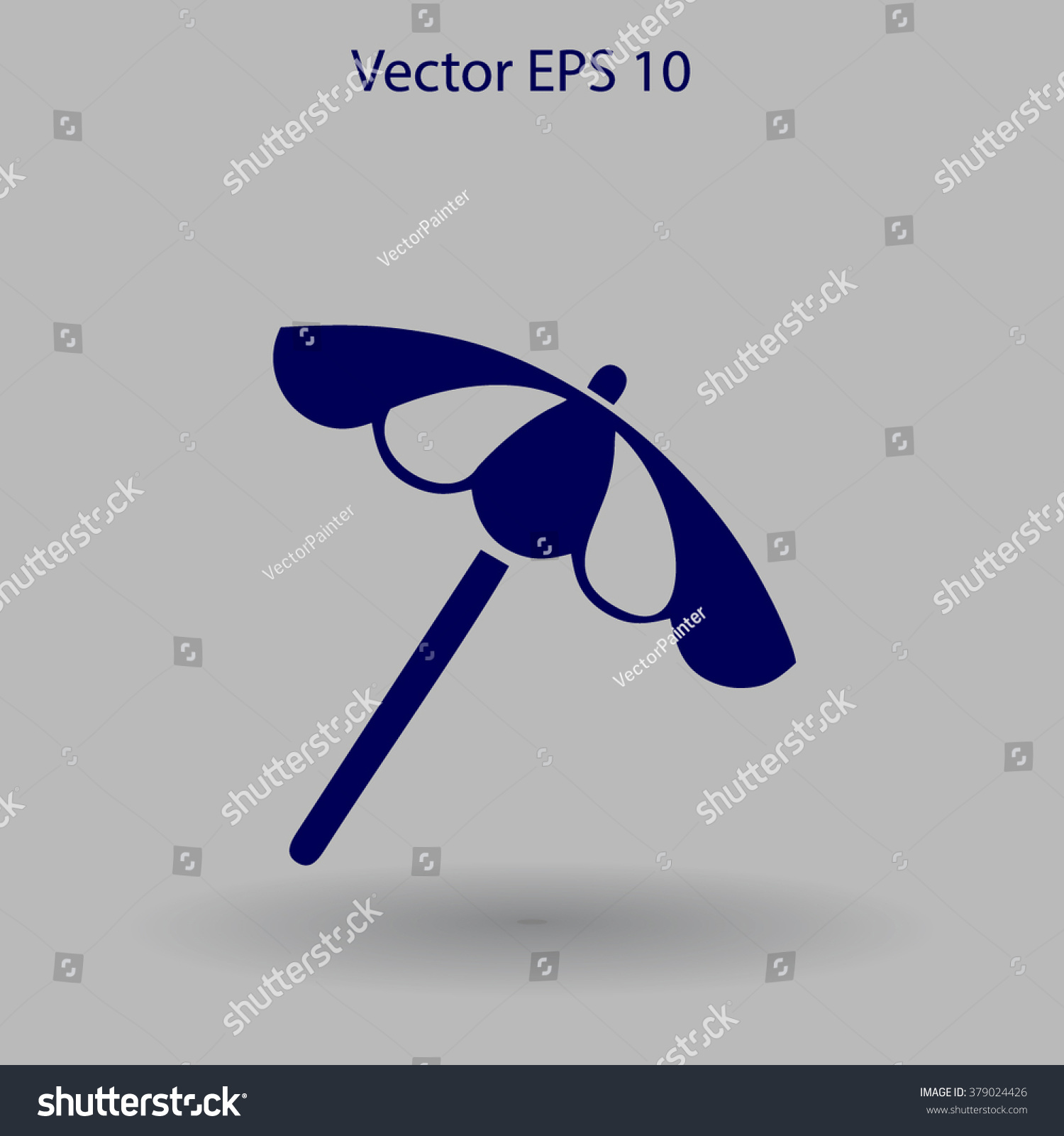 Umbrella Vector Illustration Stock Vector (Royalty Free) 379024426