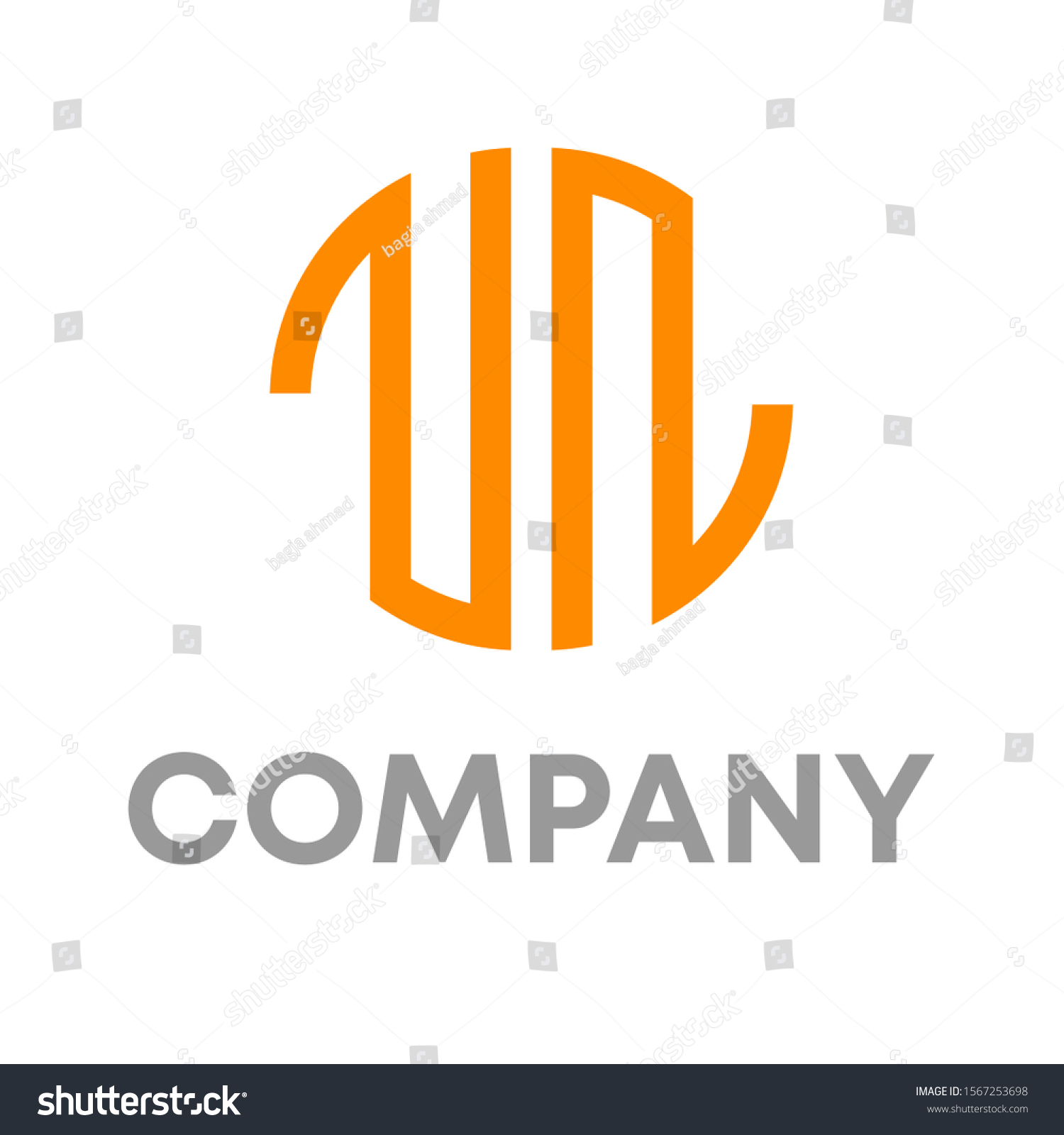 Un Logo Vector Design Template Sign Stock Vector (Royalty Free) 1567253698
