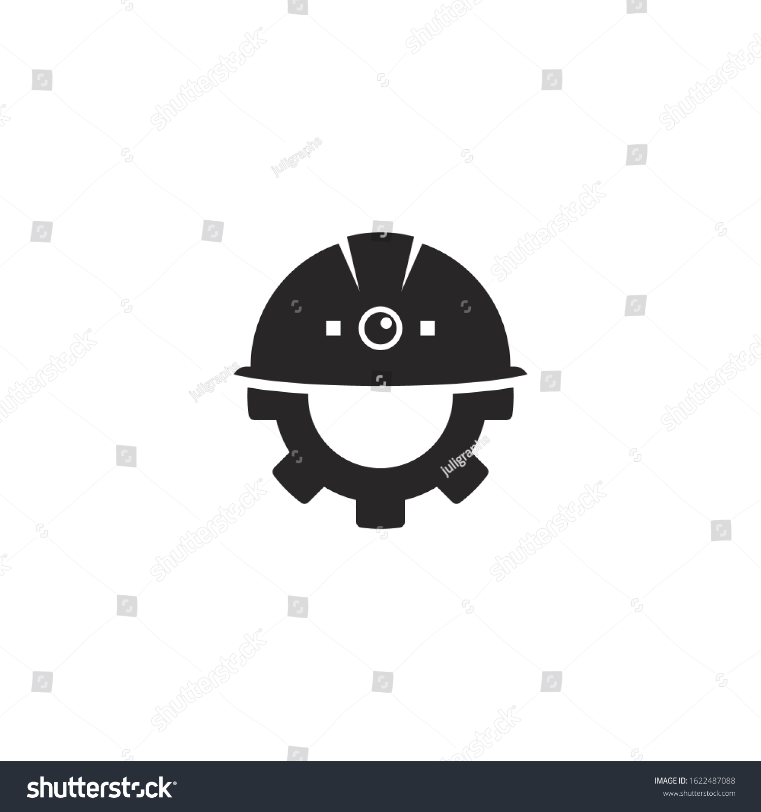 Under Construction Logo Vector Icon Template Stock Vector (Royalty Free ...