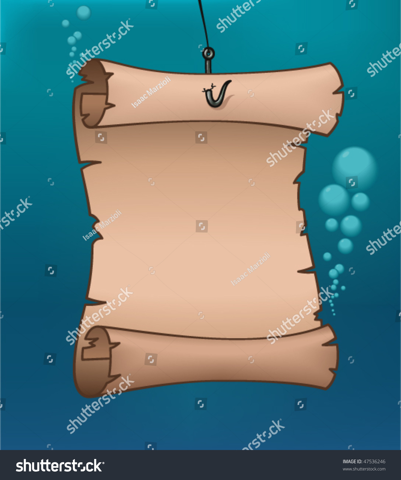 Underwater Map Vector Illustration: เวกเตอร์สต็อก (ปลอดค่าลิขสิทธิ์ ...