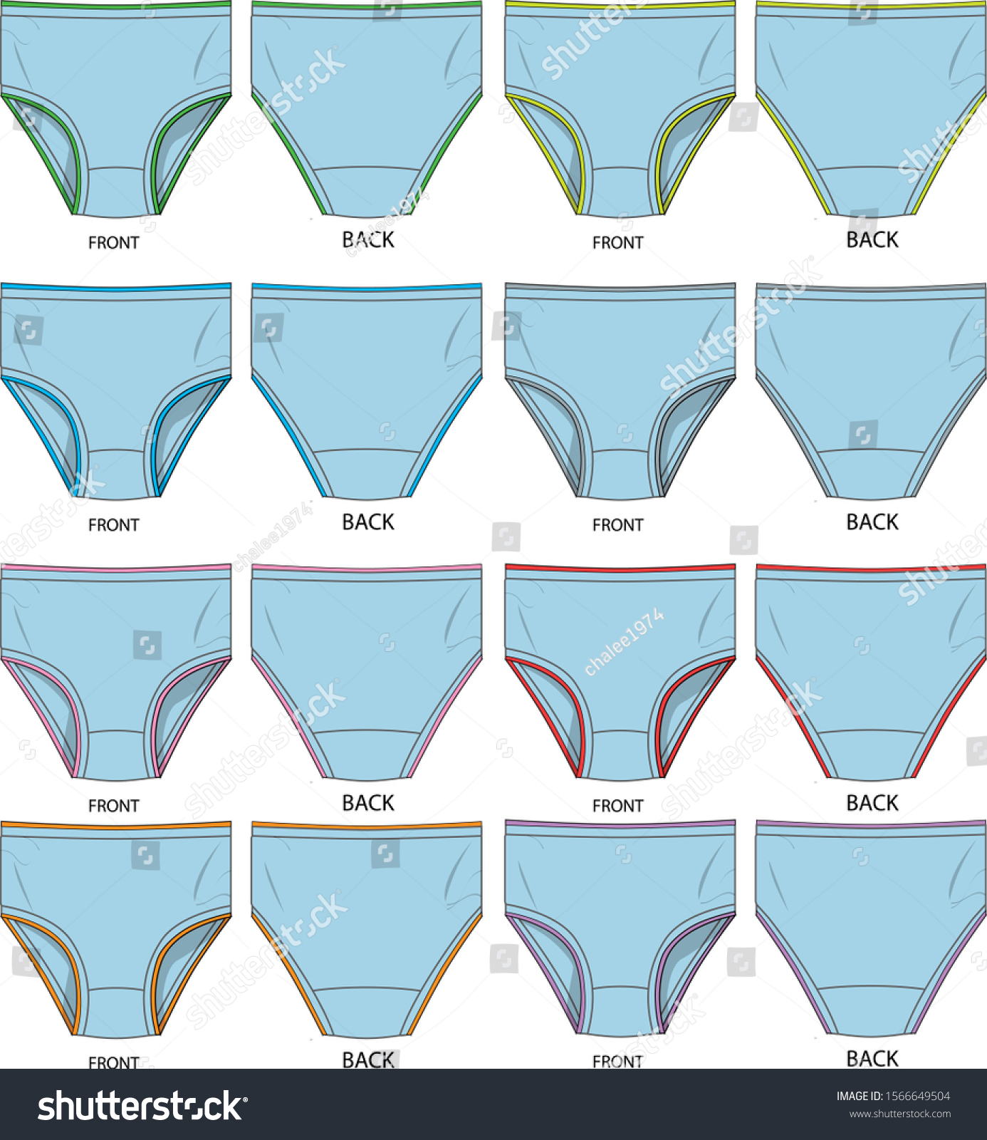 Underwear Vector Lady Template: เวกเตอร์สต็อก (ปลอดค่าลิขสิทธิ์ ...