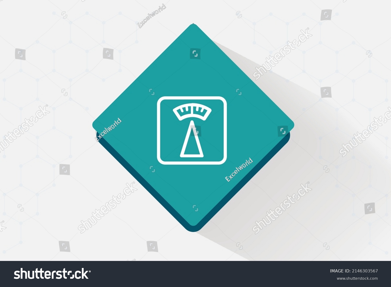 Unexpected Weight Gain Icon Vector Design Stock Vector (Royalty Free ...