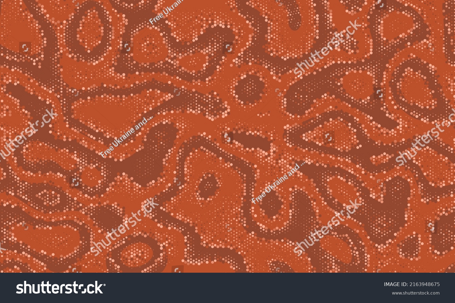 Uniform Repeated Liquid Graphic Pattern Rainbow Stock Vector (Royalty ...