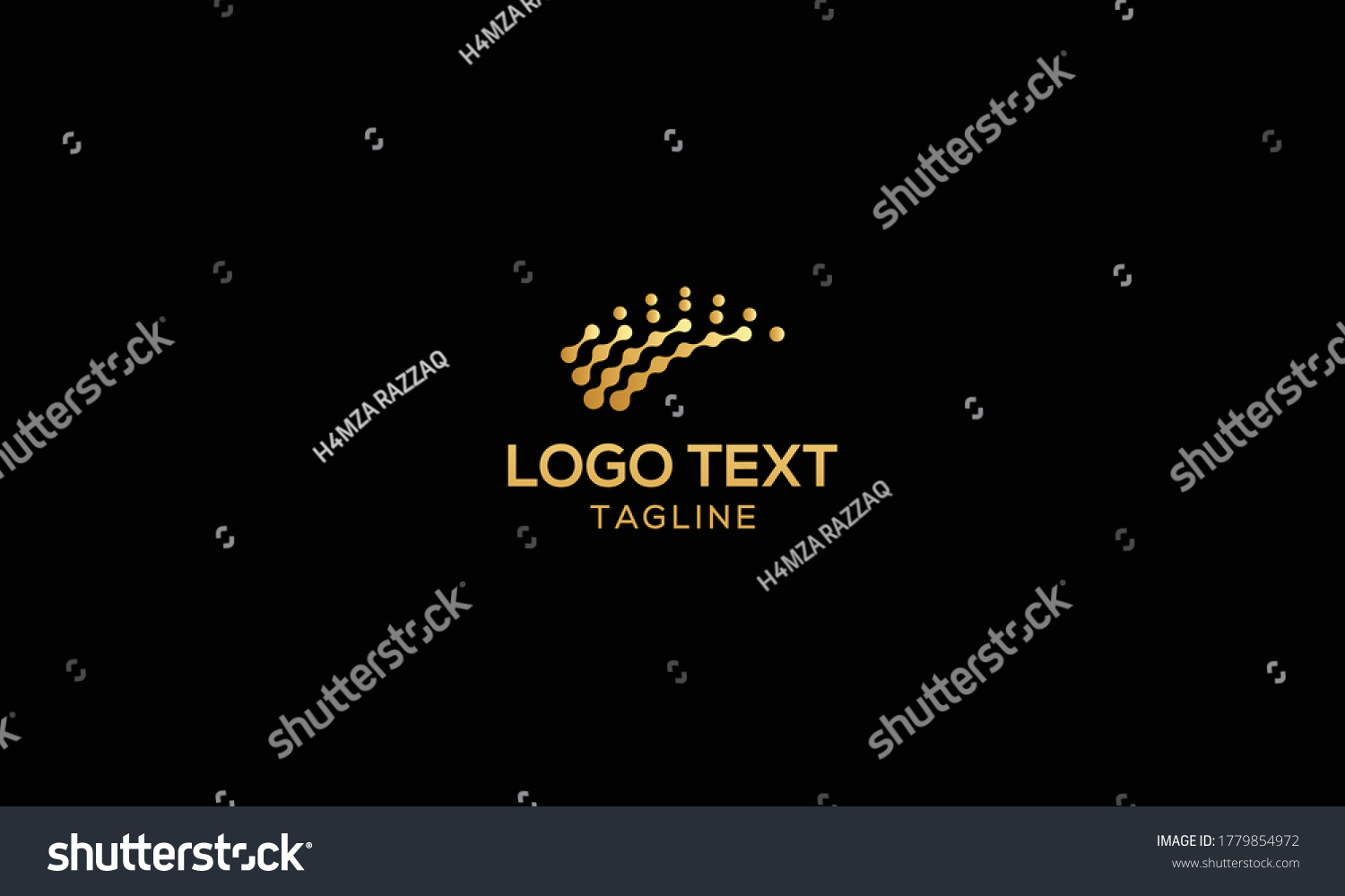 Unique Modern Pixel Tech Logo Design Stock Vector (Royalty Free ...