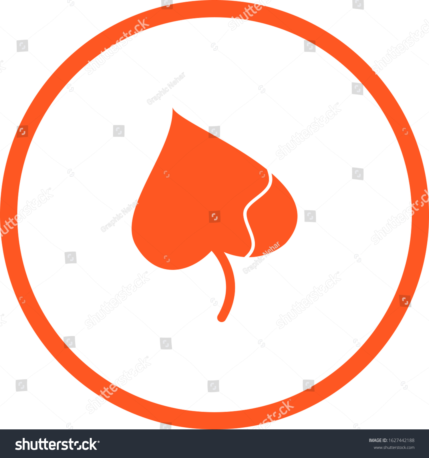 Unique Broken Leaf Vector Glyph Icon Stock Vector (Royalty Free ...