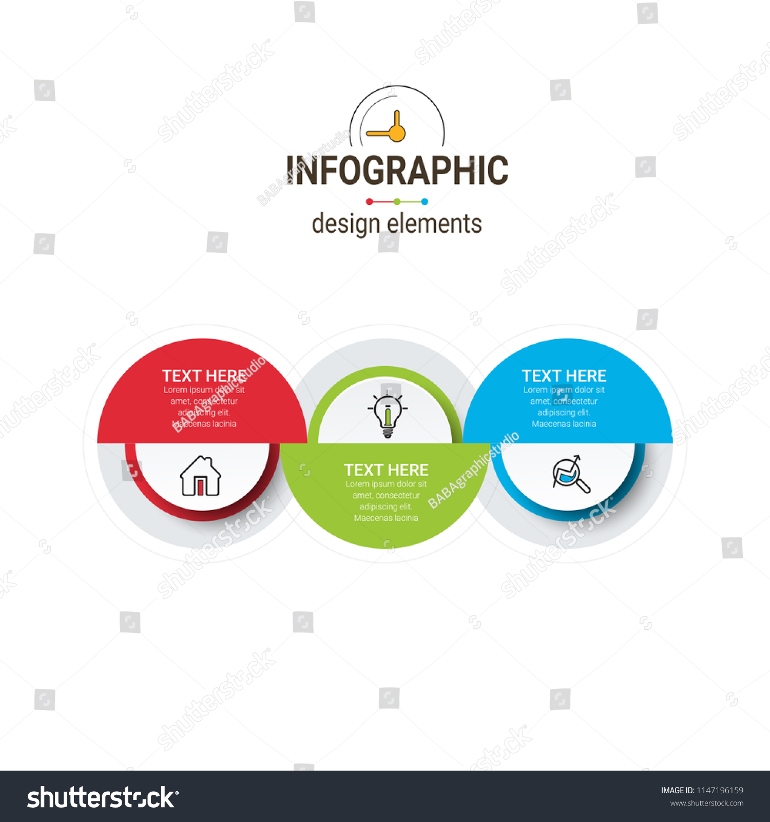 Unique Infographics Template Stock Vector (Royalty Free) 1147196159 ...