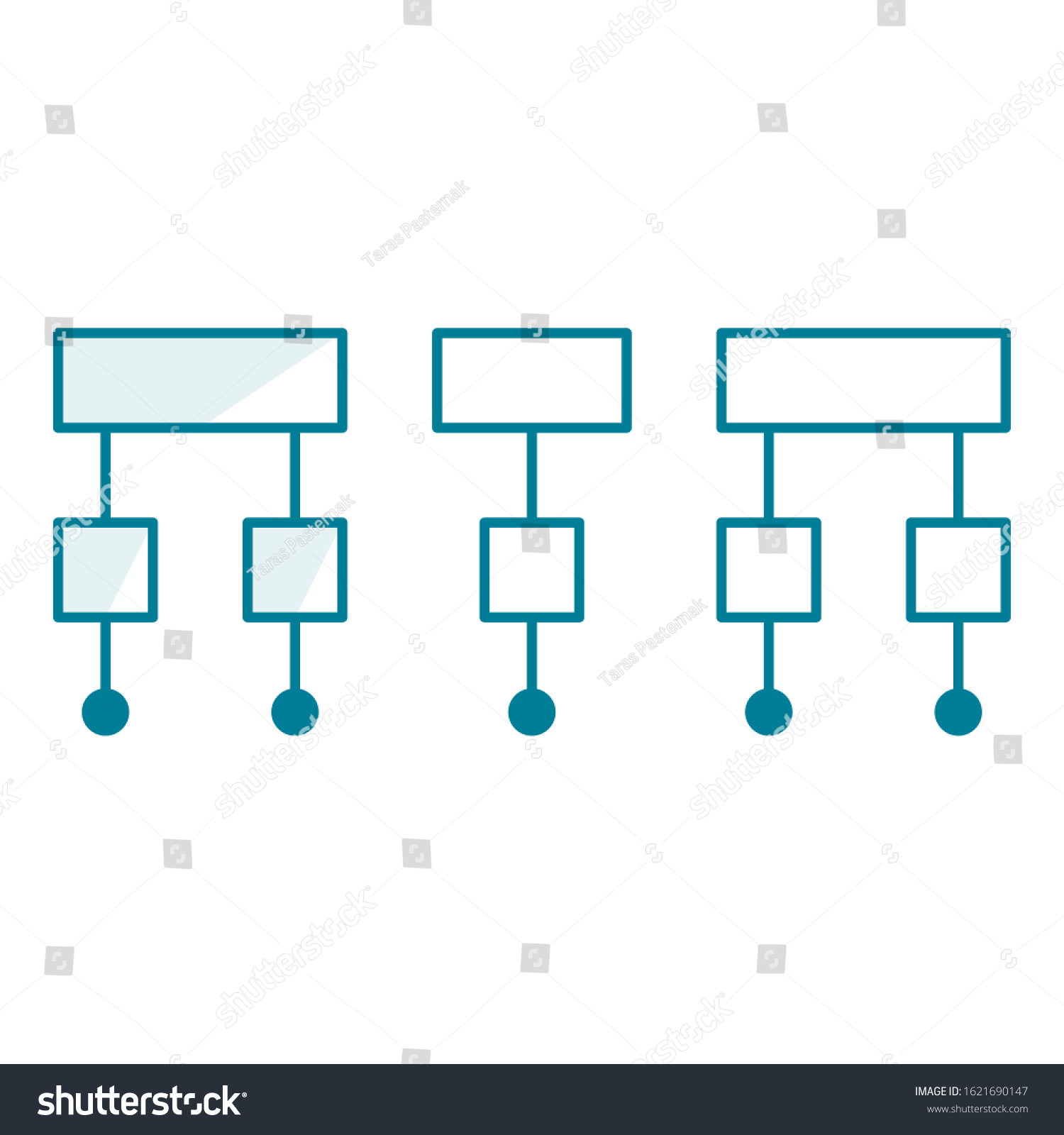 Unique Structure Architecture Icon Illustration Vector Stock Vector ...
