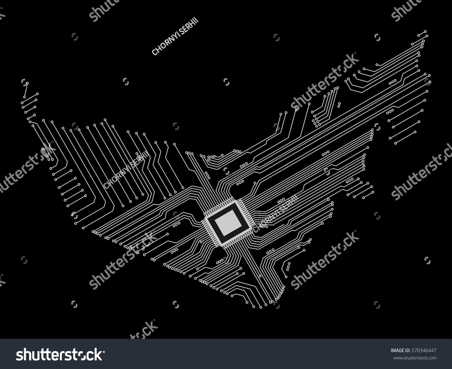 United Arab Emirates Vector Map Abstract Stock Vector (Royalty Free ...