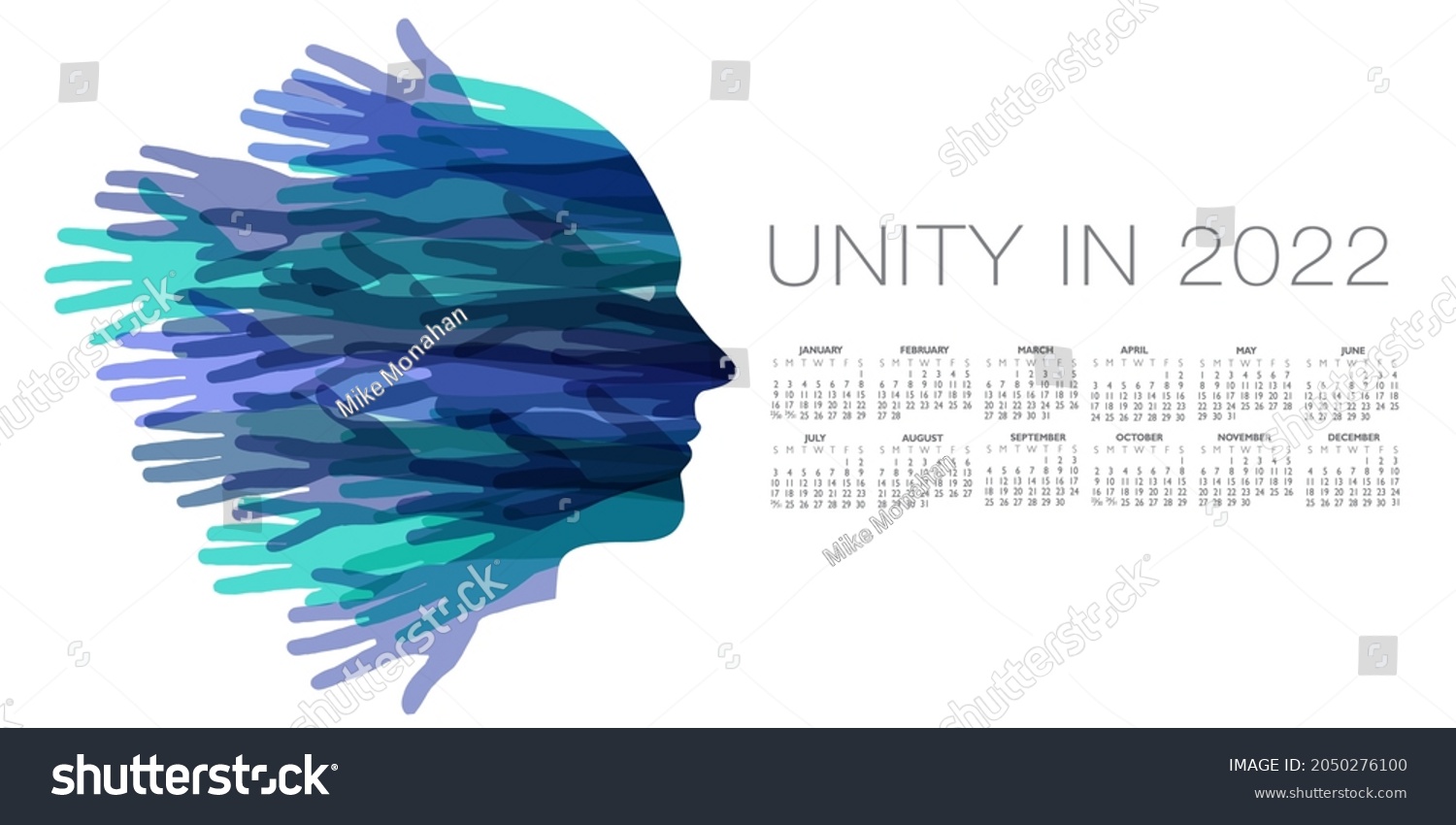 Unity 2022 Powerful Unity 2022 Calendar Stock Vector (Royalty Free ...